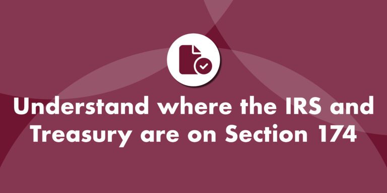 Interim Guidance on Section 174 - BRC